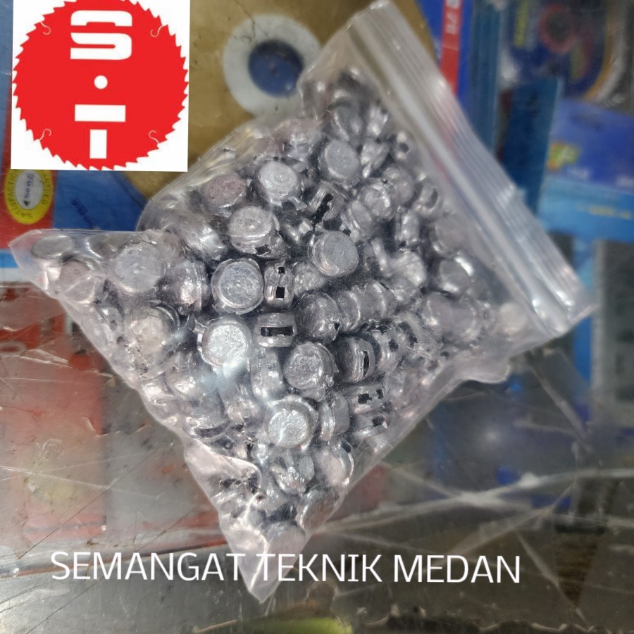 Jual 1KG TIMAH SEGEL LOCIS METERAN AIR PDAM LISTRIK PLN LPG CONTAINER 1 ...