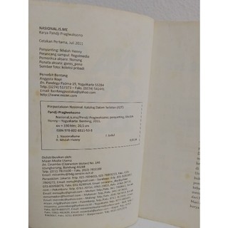 Jual Buku pandji pragiwaksono- Merdeka dalam bercanda / nasionalisme ...