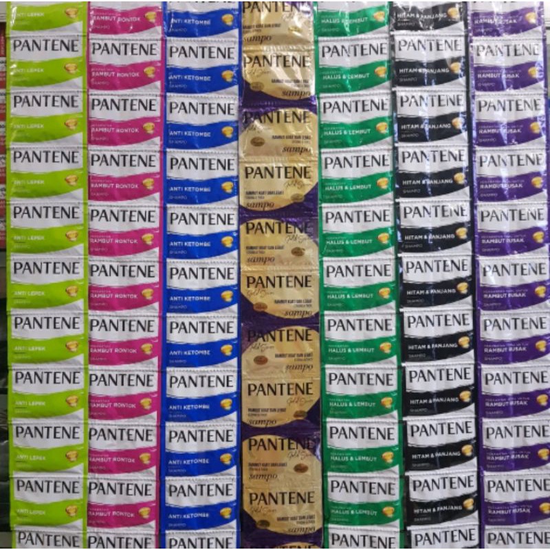 Jual SHAMPO PANTENE SACHET 1 RENCENG ISI 12 SACHET | Shopee Indonesia