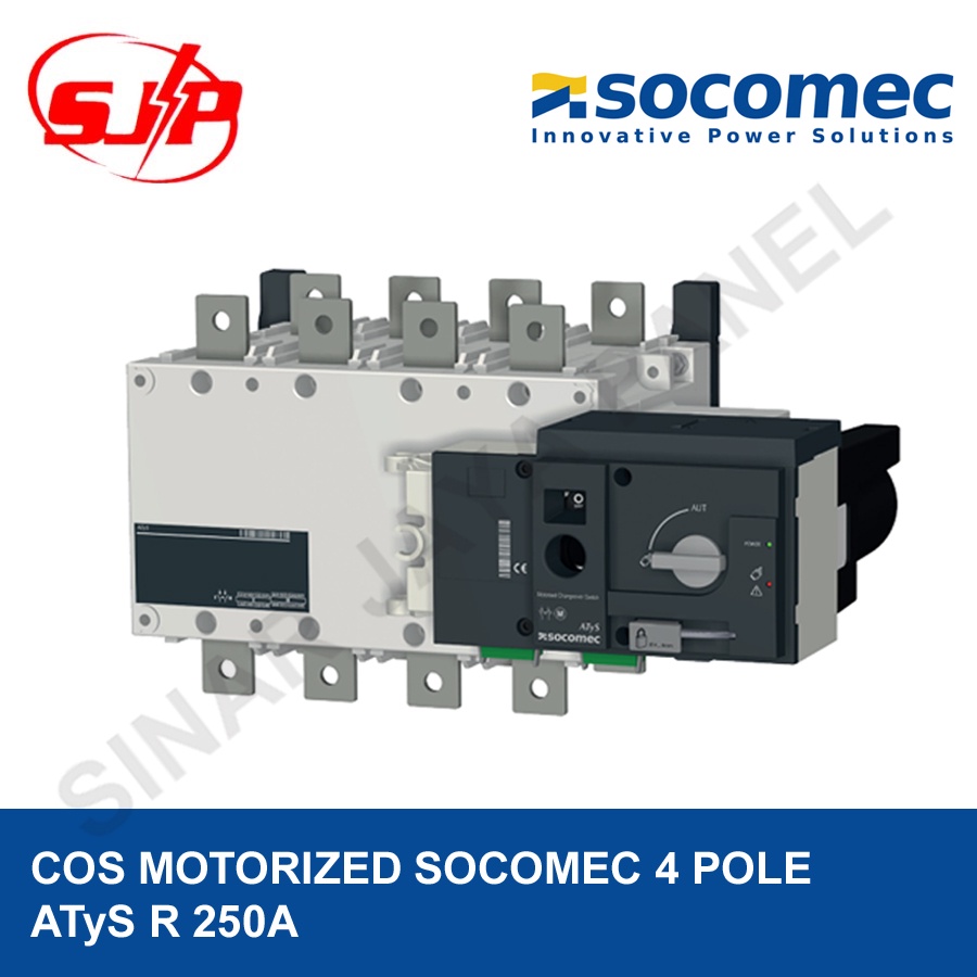Jual COS CHANGE OVER SWITCH SOCOMEC ATYS R MOTORISED 250A 4P AUTO OTOMATIS | Shopee Indonesia