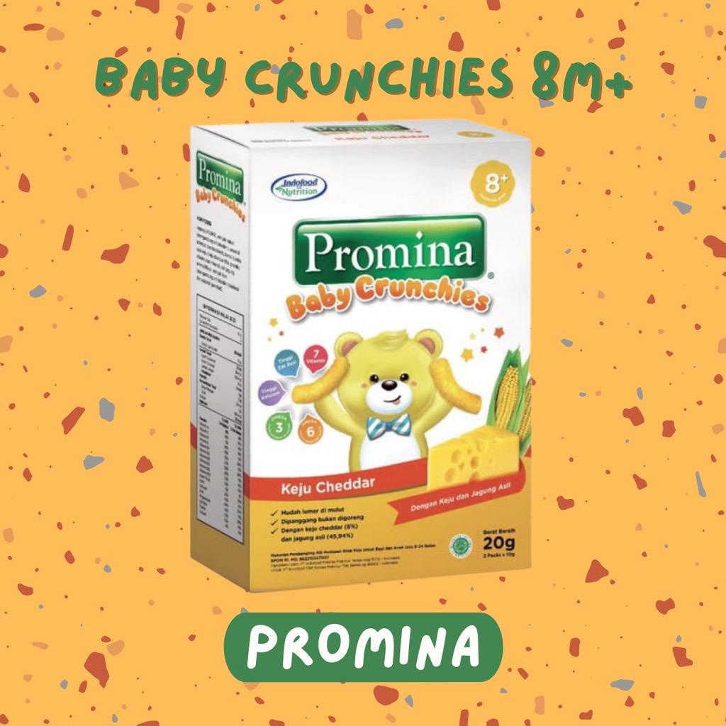 Jual Promina Baby Crunchies Keju Cheddar / Snack Anak 8bulan+ 20 gr ...