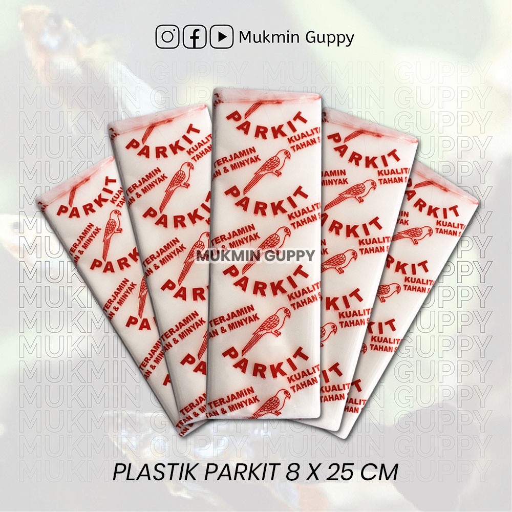 Jual Plastik Parkit 8x25 packing | Shopee Indonesia