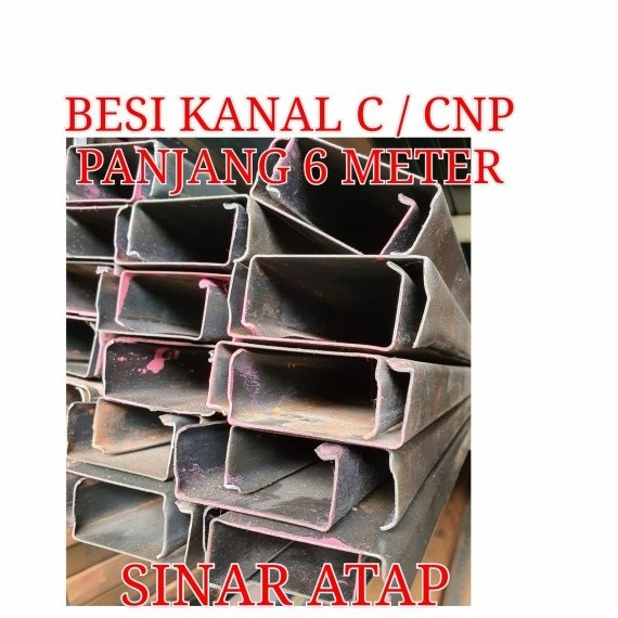 Jual BESI CNP / KANAL C 150 TINGGI 3.2 TEBAL 1.8 PANJANG 6 M | Shopee Indonesia