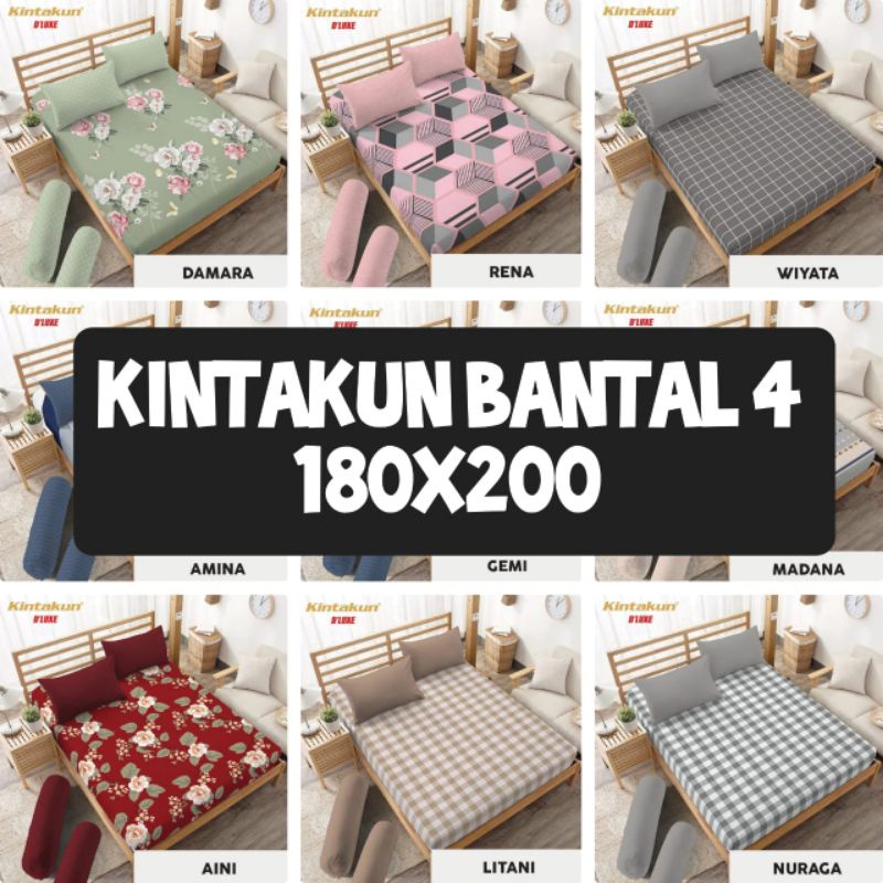 Jual Kintakun Sprei B4 180 King Bantal 4 (180x200) Tinggi 20 / Adira Akma Alisa Bakula Clara ...