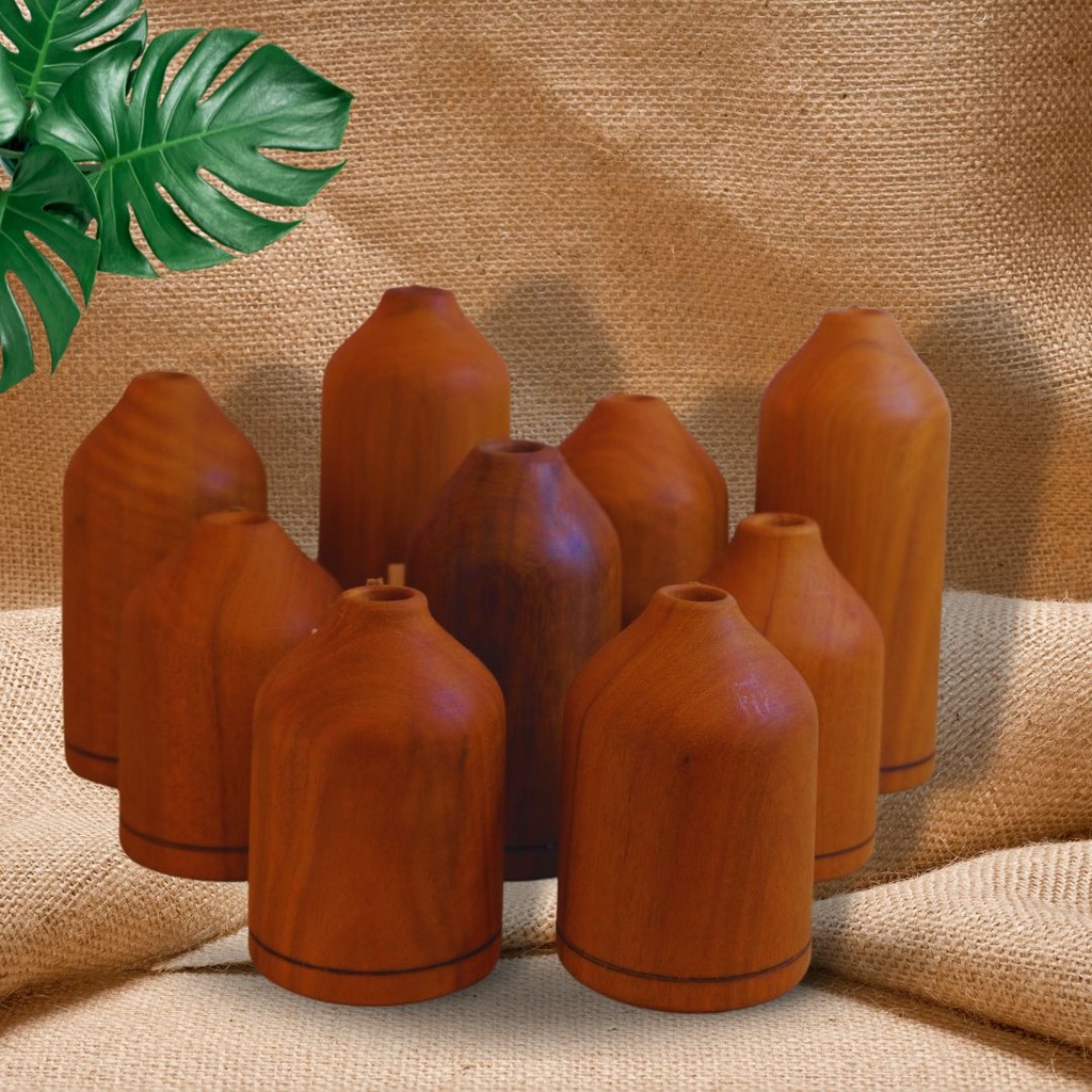 Jual Vas bunga Kayu ulin model Botol | Shopee Indonesia