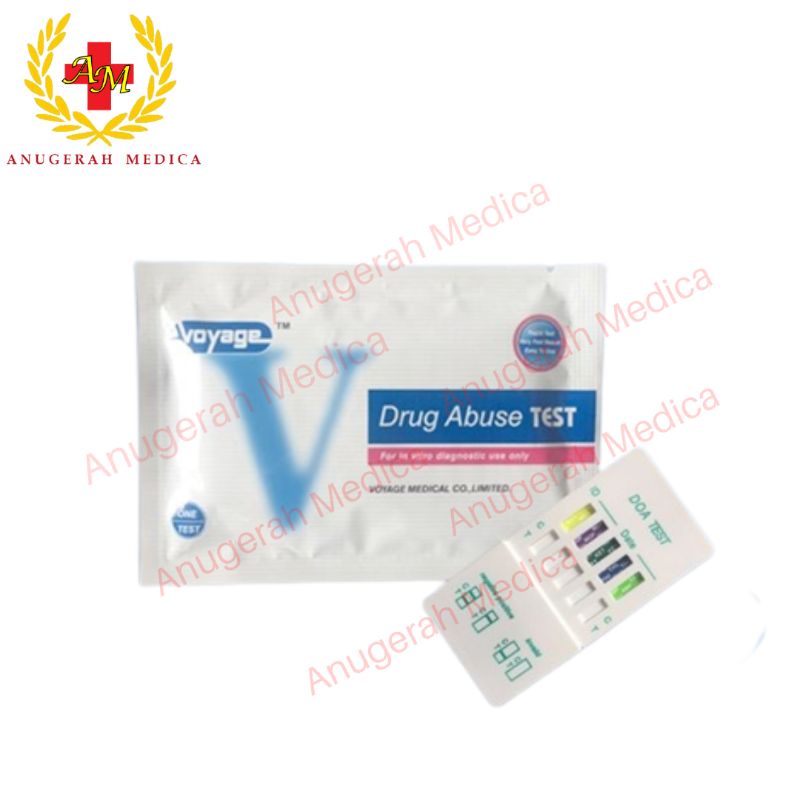 Jual Alat Tes Narkoba Tes Urine Multi Drug Test 6 Parameter merk Voyage ... Jual Alat Tes Narkoba Tes Urine Multi Drug Test 6 Parameter merk Voyage ...