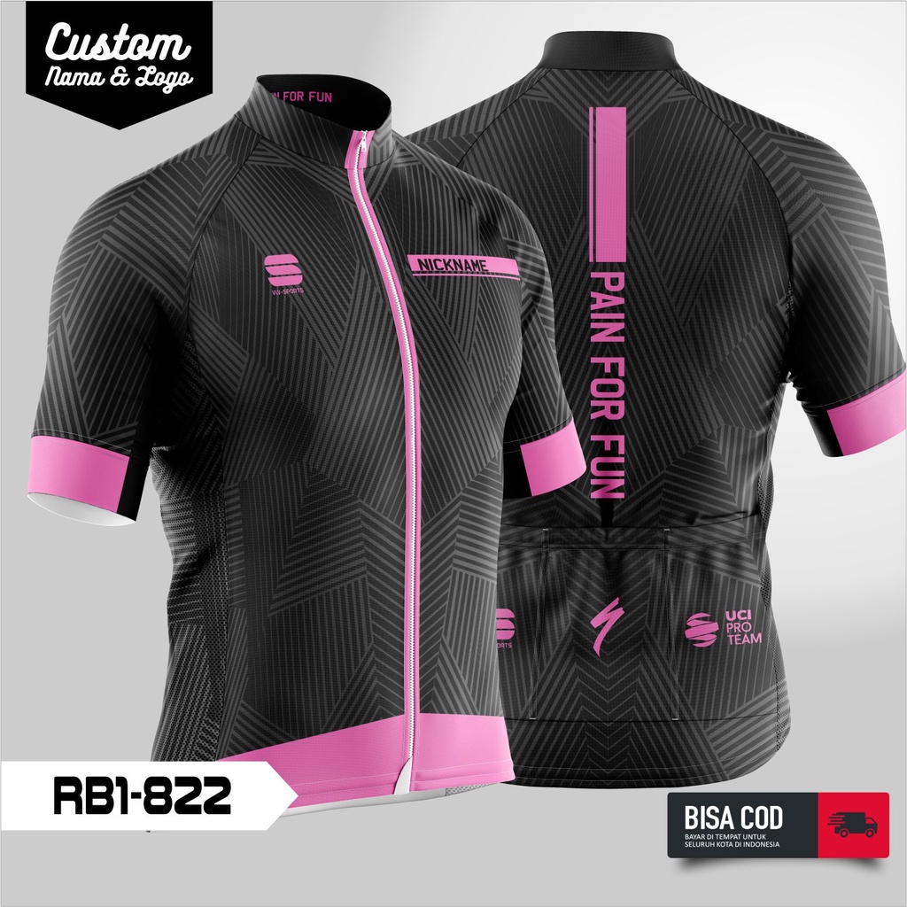 Jual Baju Sepeda / Jersey RoadBike Slimfit Fullprinting Original ...