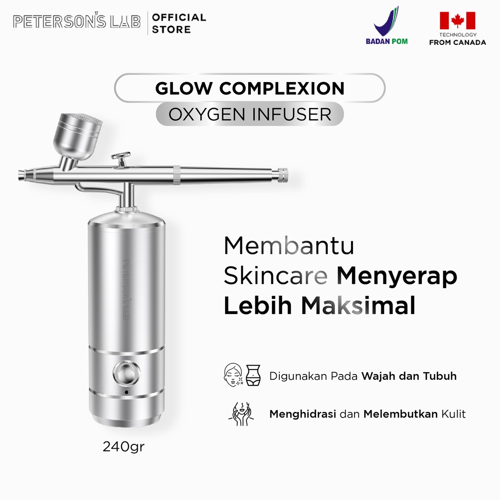 Jual Peterson's Lab - Hydrating Face Spray Tool Facial Steamer Glow ...