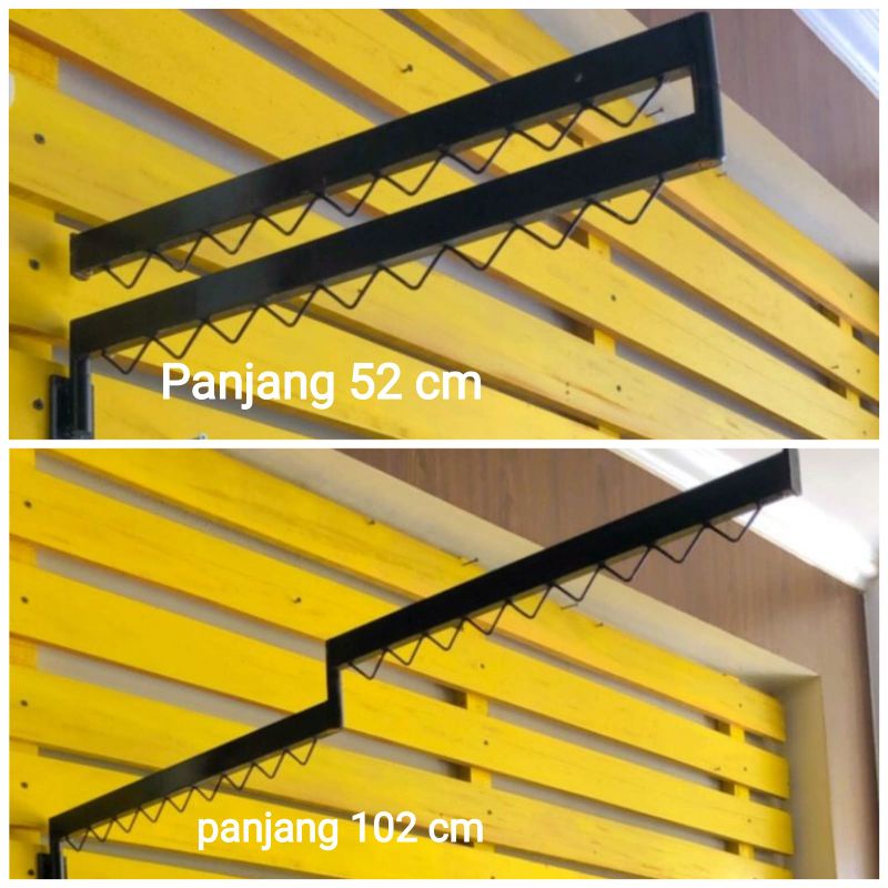 Jual rak hanger / gantungan hanger / jemuran minimalis / rak hanger ...