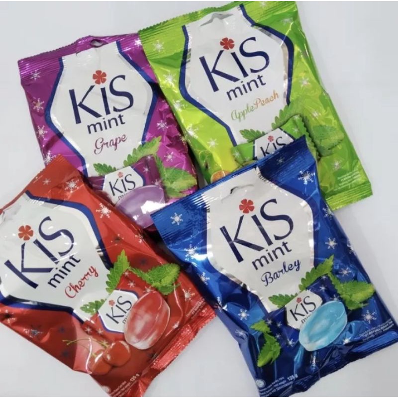 Jual Permen kiss 1 bungkus isi 50 all varian rasa / Cherry / Grape / Apple peach /Barley ...