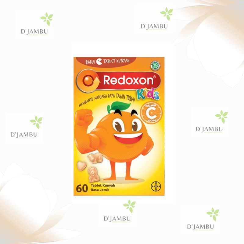 Jual Redoxon Kids isi 60 Tablet Kunyah / Jaga Daya Tahan Tubuh Anak ...