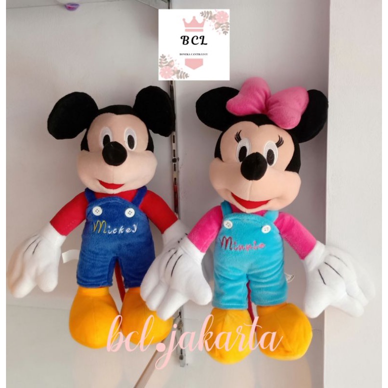 Jual Boneka MINNIE MOUSE WEARPACK & MICKEY MOUSE WARPACK UKURAN L ...