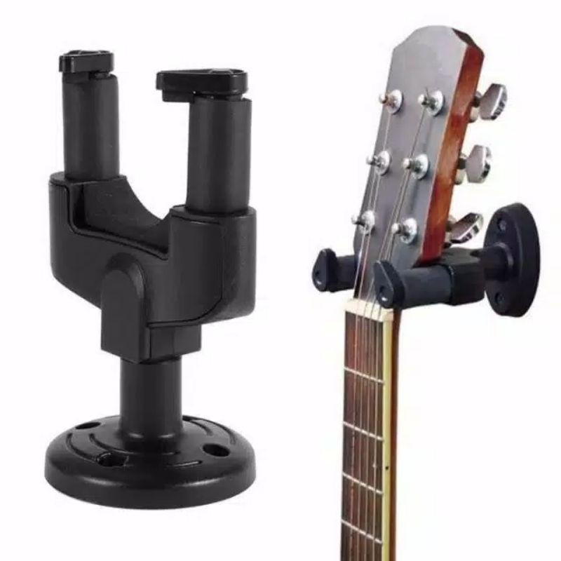 Jual Stand Gitar Dinding Besi Hanger Gitar Bass Stand Wall Bracket ...