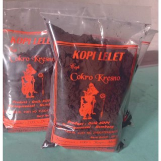 Jual [KOPI LELET KHAS LASEM REMBANG] BY CAP COKRO KRESNO 250gr | Shopee ...