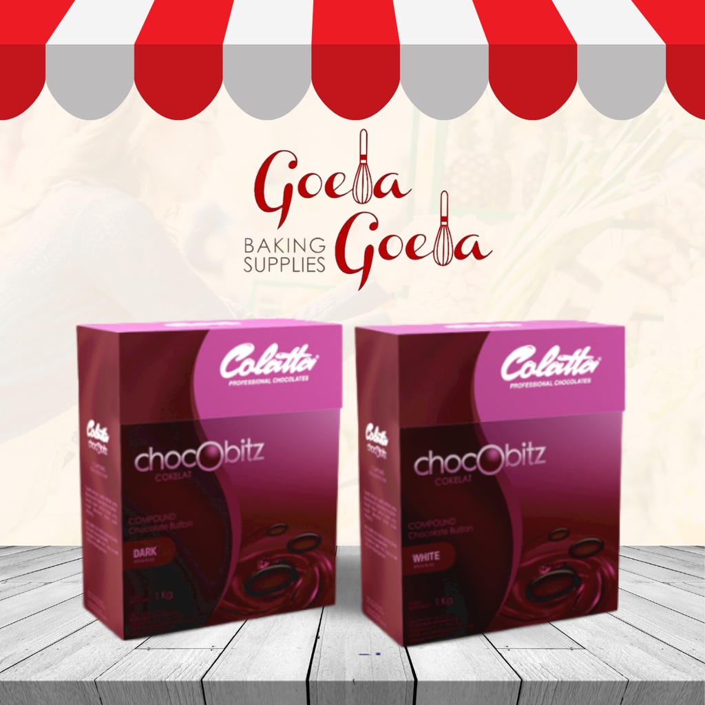 Jual Chocobitz Colatta Dark dan White 250 gr | Shopee Indonesia