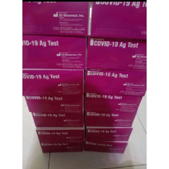 Jual Alat test swab antigen naso/nasal/SD Biosensor isi 25set | Shopee ...