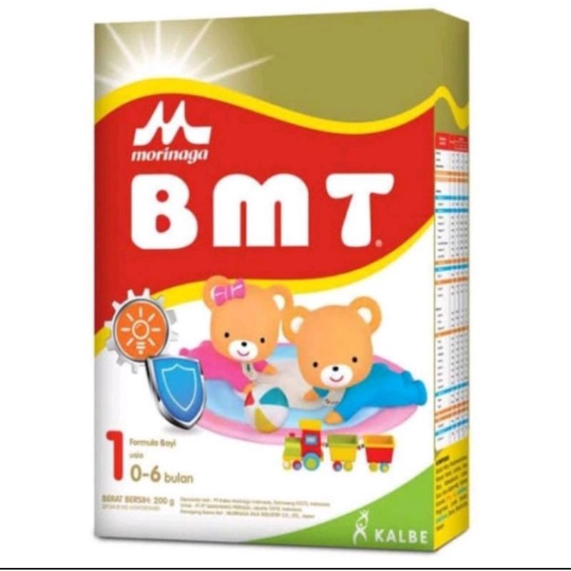 Jual Morinaga BMT Gold 200 gram Susu Formula Bayi tahap 1 200gr / BMT ...