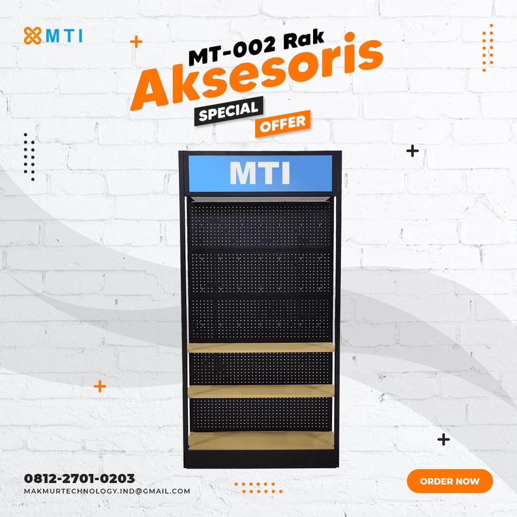 Jual RAK ACCESORIES PAPAN / RAK PAPAN / DISPLAY ACCESORIES / RAK ...
