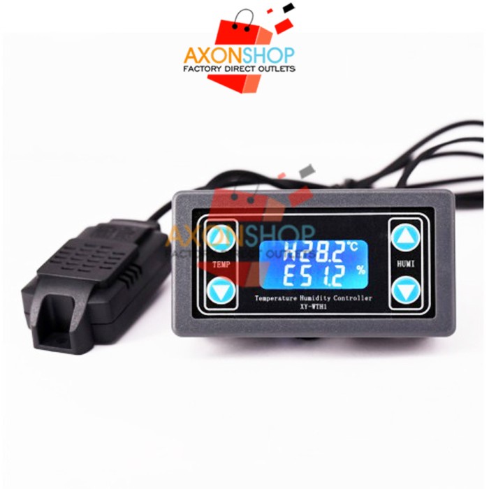 Jual Hygrostat Digital XY-WTH1 220V AC Temprature Humidity Controller ...