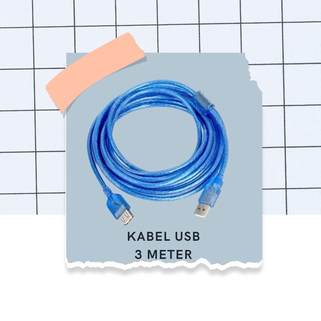 Jual KABEL USB EXTENDER 3 METER | Shopee Indonesia