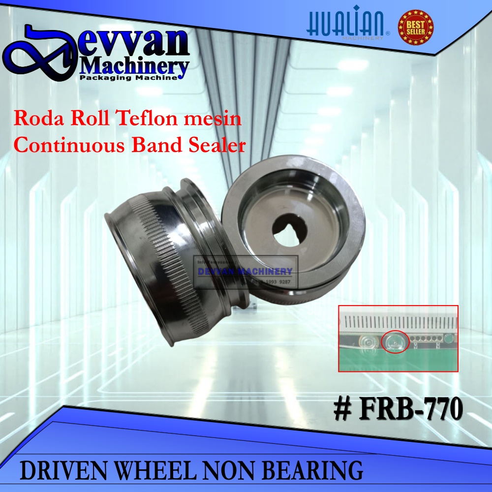 Jual Sparepart Driven Wheel Mesin Continuous Band Sealer FRB-770 Series ...