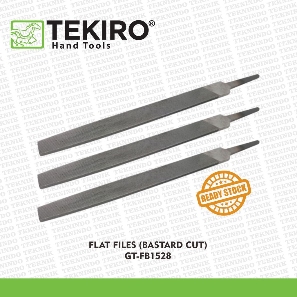 Jual Tekiro Kikir Plat Bastard Cut / Kasar Ukuran 12 Inch Type GT ...