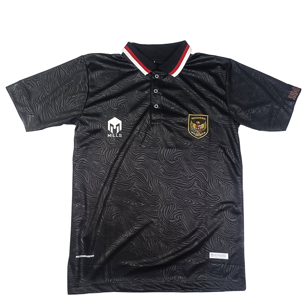 Jual Jersey TIMNAS INDONESIA 2022 HITAM HOME & AWAY Grad Ori Logo ...