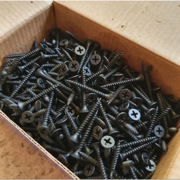 Jual Skrup Gypsum Sekrup Baja Drywall HARGA PER PACK | Shopee Indonesia