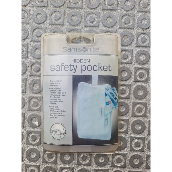 Jual samsonite safety pocket | Shopee Indonesia