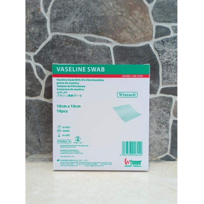 Jual Vaseline Swab 10cm x 10 cm Seperti Lomatuell Sofratulle Supratul ...