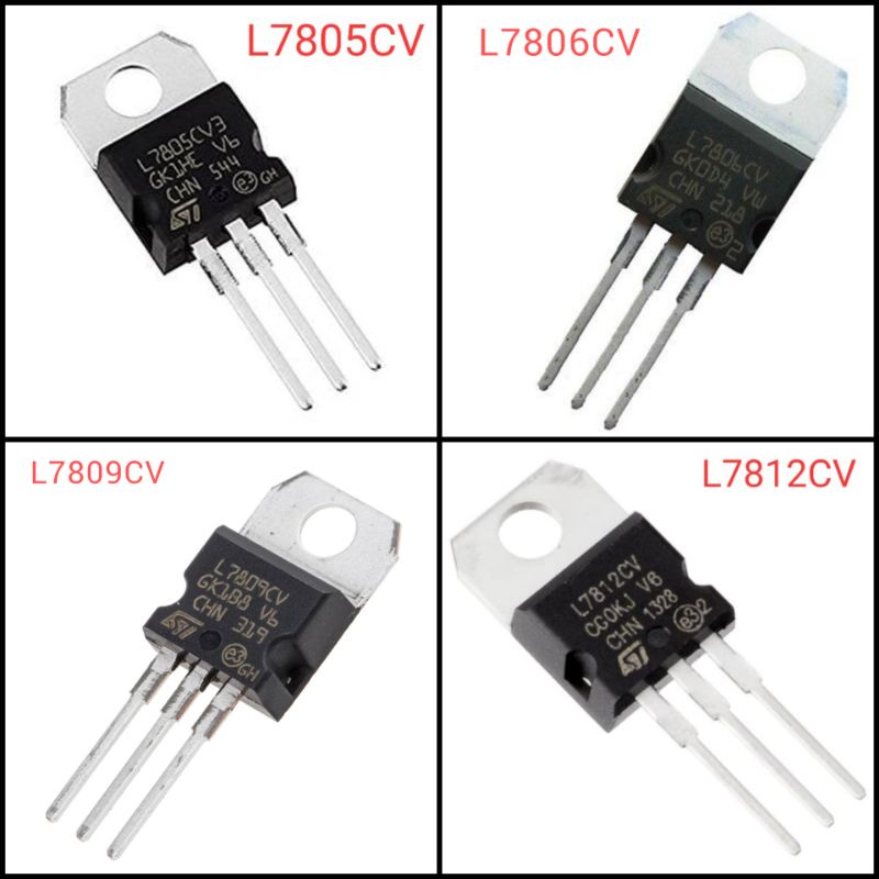 Jual IC Regulator LM Stabilizer Step Down Penurun Tegangan DC L7805CV L7806CV L7809CV L7812CV ...