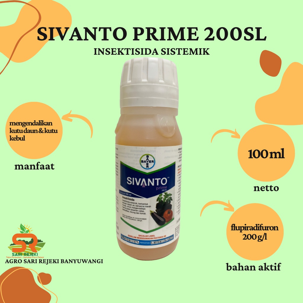 Jual SIVANTO PRIME 200SL 100ML INSEKTISIDA SISTEMIK | Shopee Indonesia