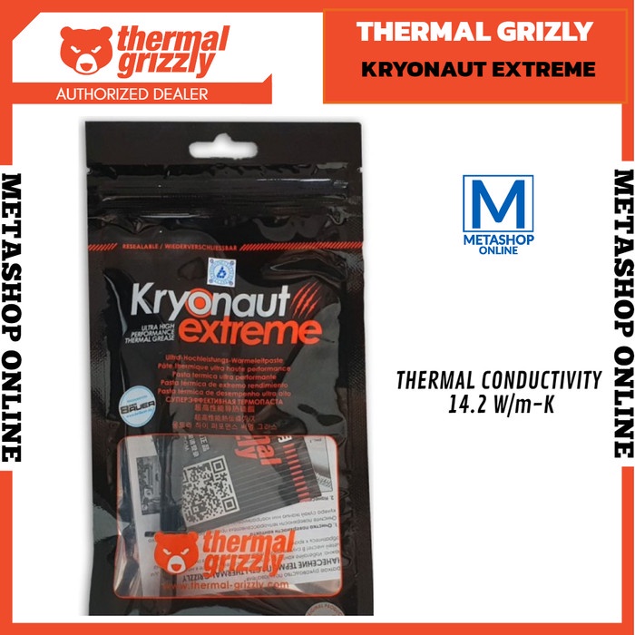 Jual Thermal Grizzly Kryonaut EXTREME Thermal Paste 2 Gram Gr Pasta ...