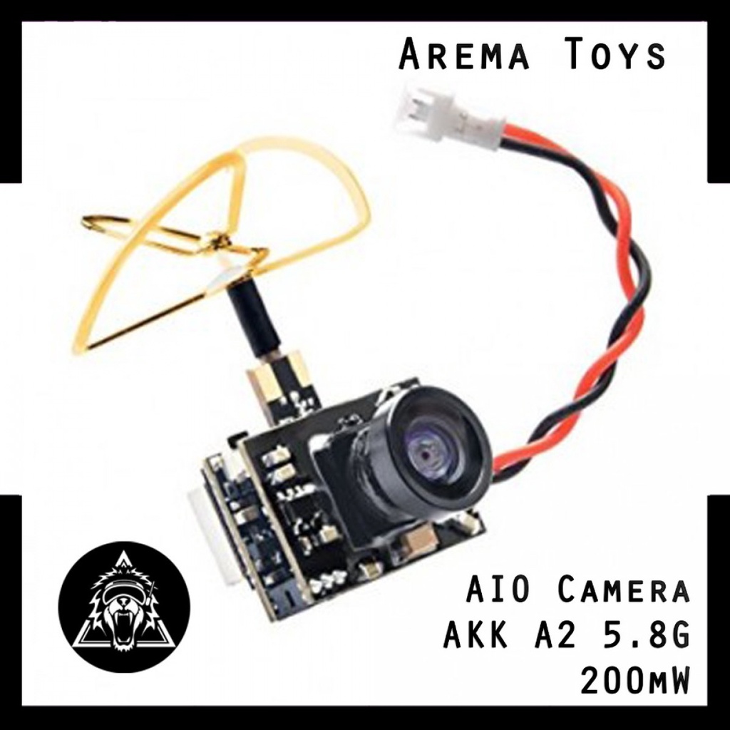 Jual AKK A2 5.8G 40CH 600TVL 200mW Micro Camera AIO VTX Video ...