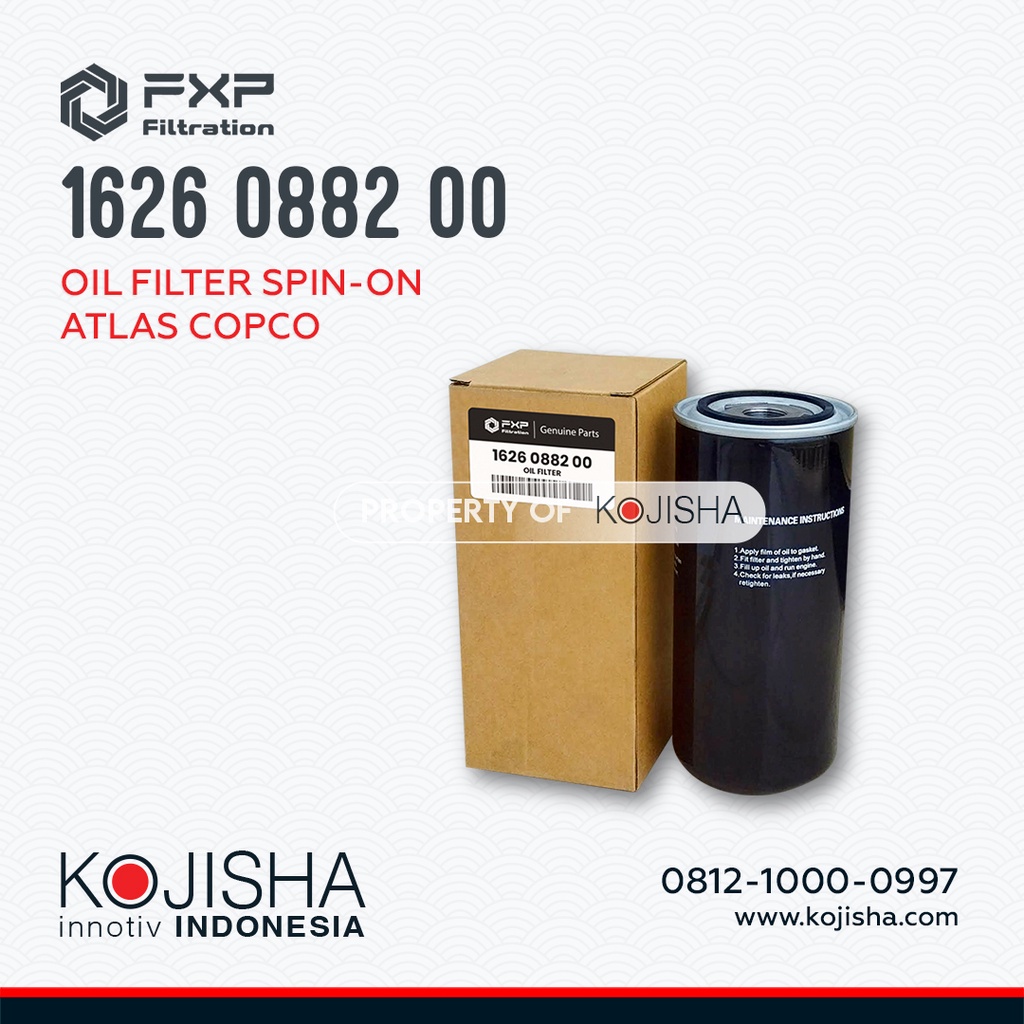 Jual Oil Filter Atlas Copco 1626088200 | Shopee Indonesia
