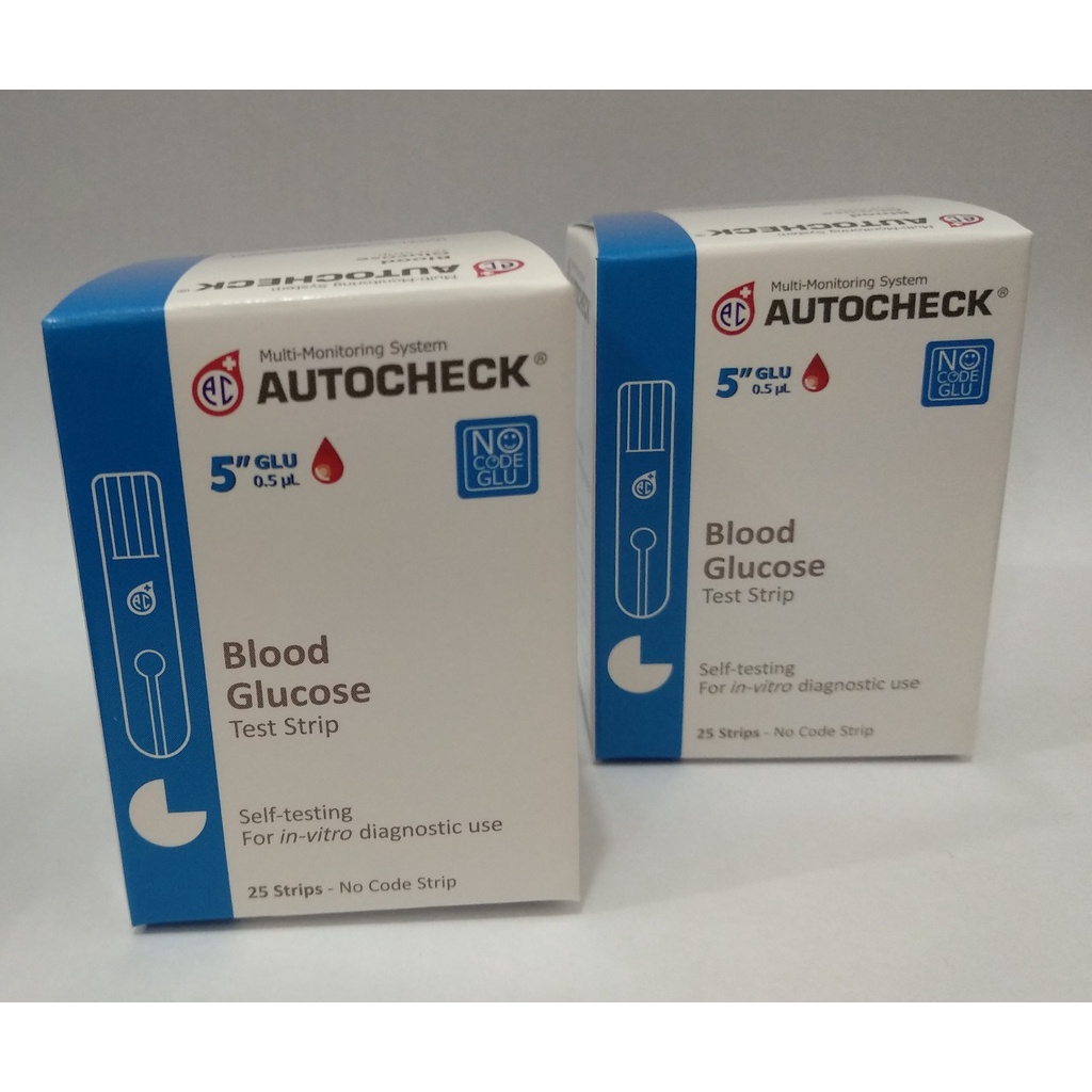 Jual Strip Autocheck Gula / Glucose | Shopee Indonesia