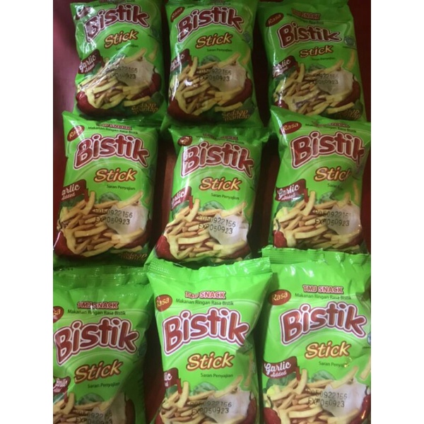 Jual Snack Bistik Stick Garlic (satu pak isi 20 pcs) | Shopee Indonesia