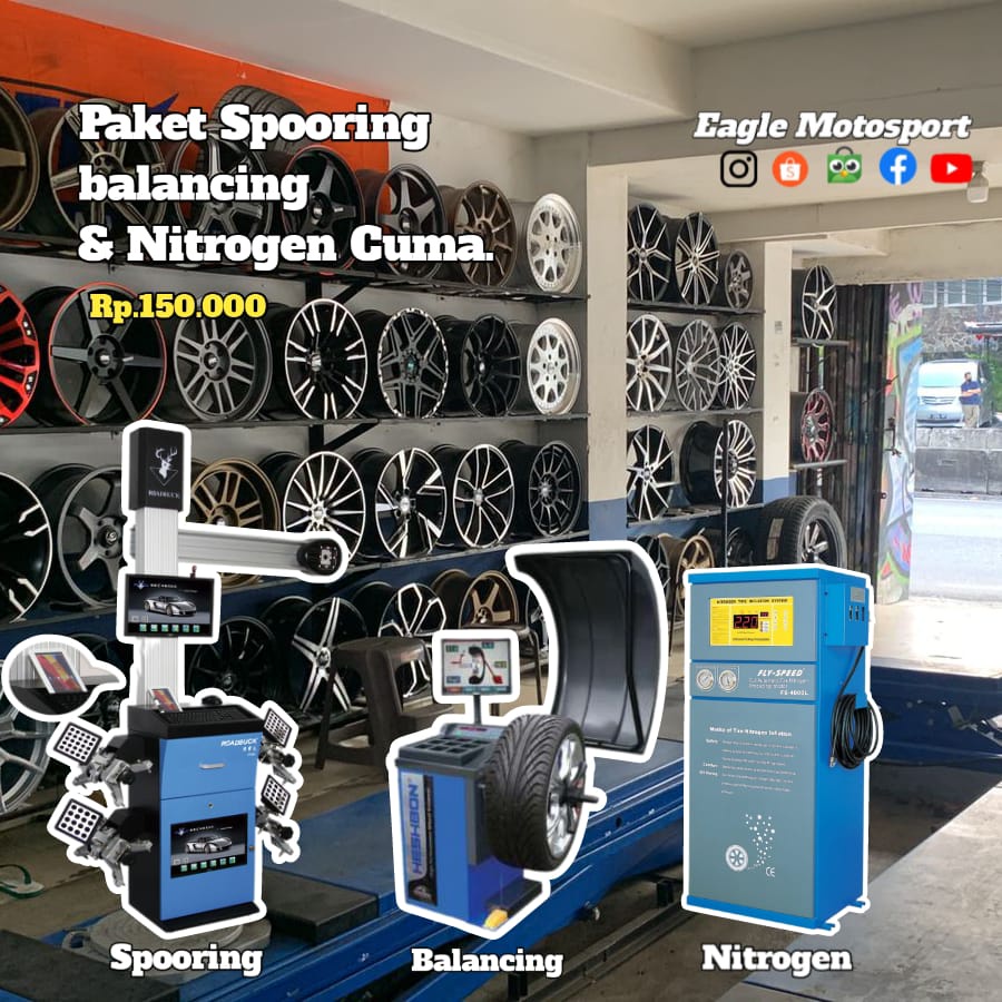 Jual JASA SPOORING BALANCING NITROGEN SPOORING 3D MOBIL LIVINA ...