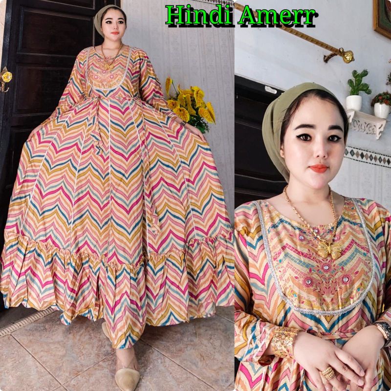Jual GAMIS INDIA AMERR MAYUNG 5 METER | Shopee Indonesia