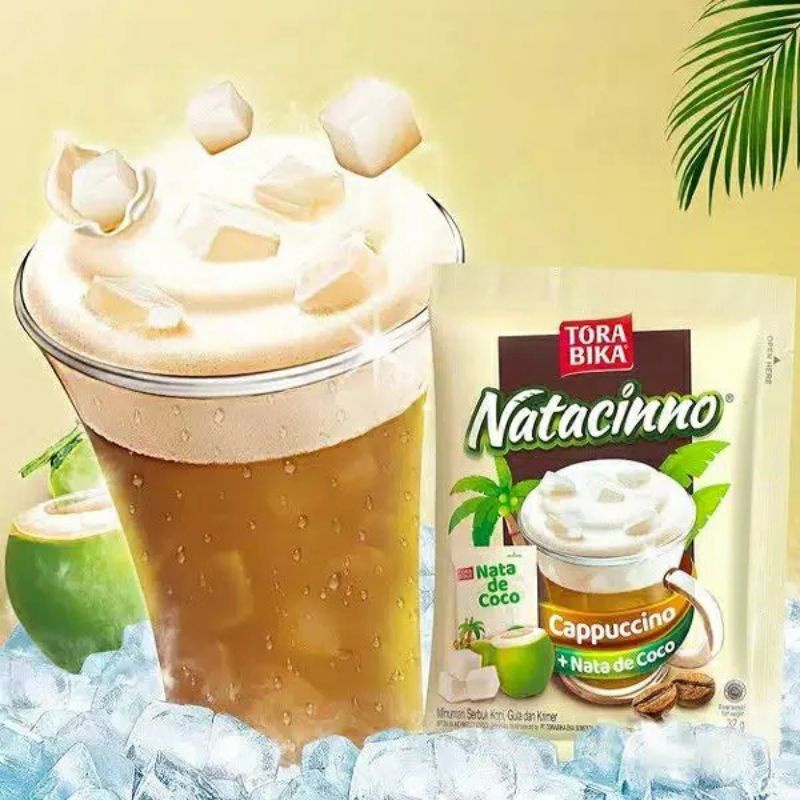 Jual Torabika Natacinno 6 Sachet - Tora Bika Nata De Coco | Shopee ...
