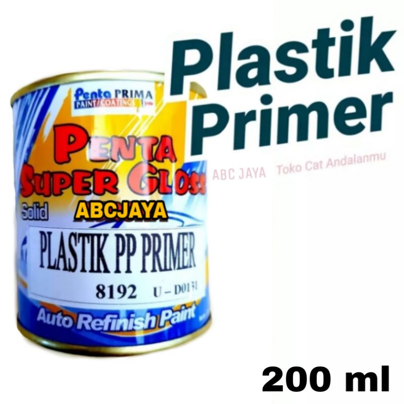 Jual Cat Penta Super Gloss 8192 Plastik PP Primer 200ml Plastic Primer ...