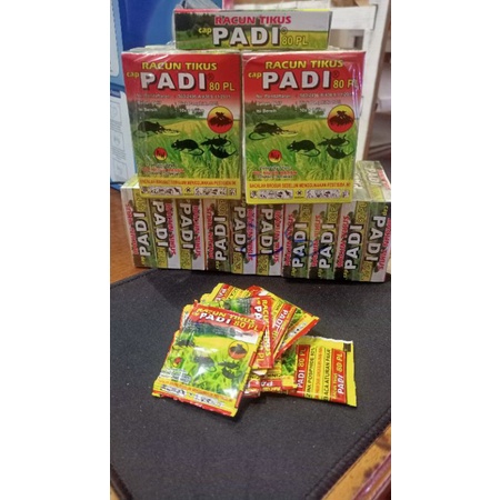 Jual Racun tikus cap padi 1 box isi 10 pcs | Shopee Indonesia