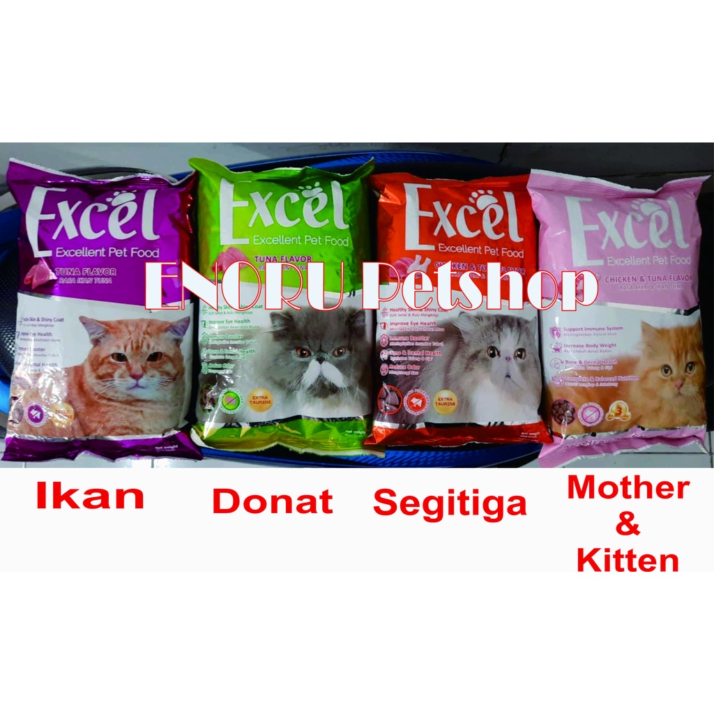Jual Excel Freshpack 500gr | Makanan Kucing EXCEL 500GR Excel Mother ...