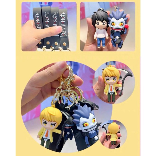 Jual [ BISA COD ] Action Mini Figur Keychain Gantungan Kunci Anime ...