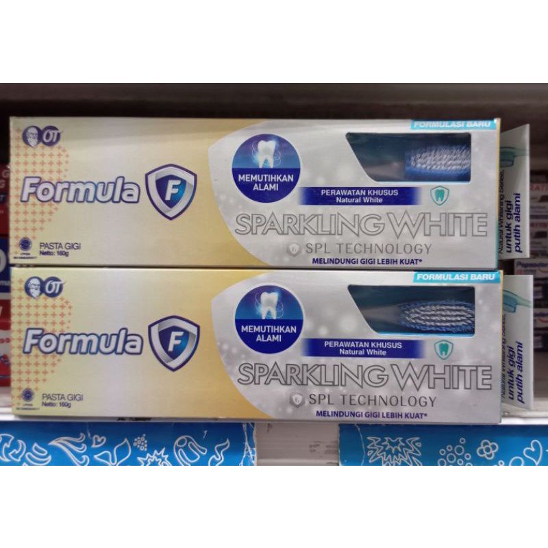 Jual formula pasta gigi sparkling white/ strong /proteksi/160g/ 225 gr ...