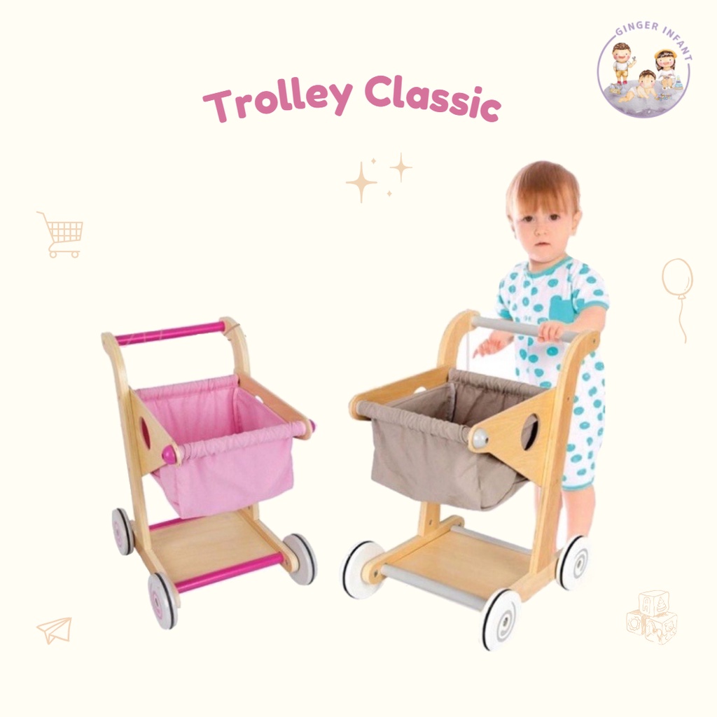 Jual Trolley Classic Mainan Edukasi Anak Troli Klasik Kereta Dorong ...