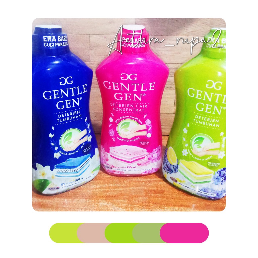 Jual Gentle Gen Detergent Cair Konsentrat 750ml / 700ml | Shopee Indonesia