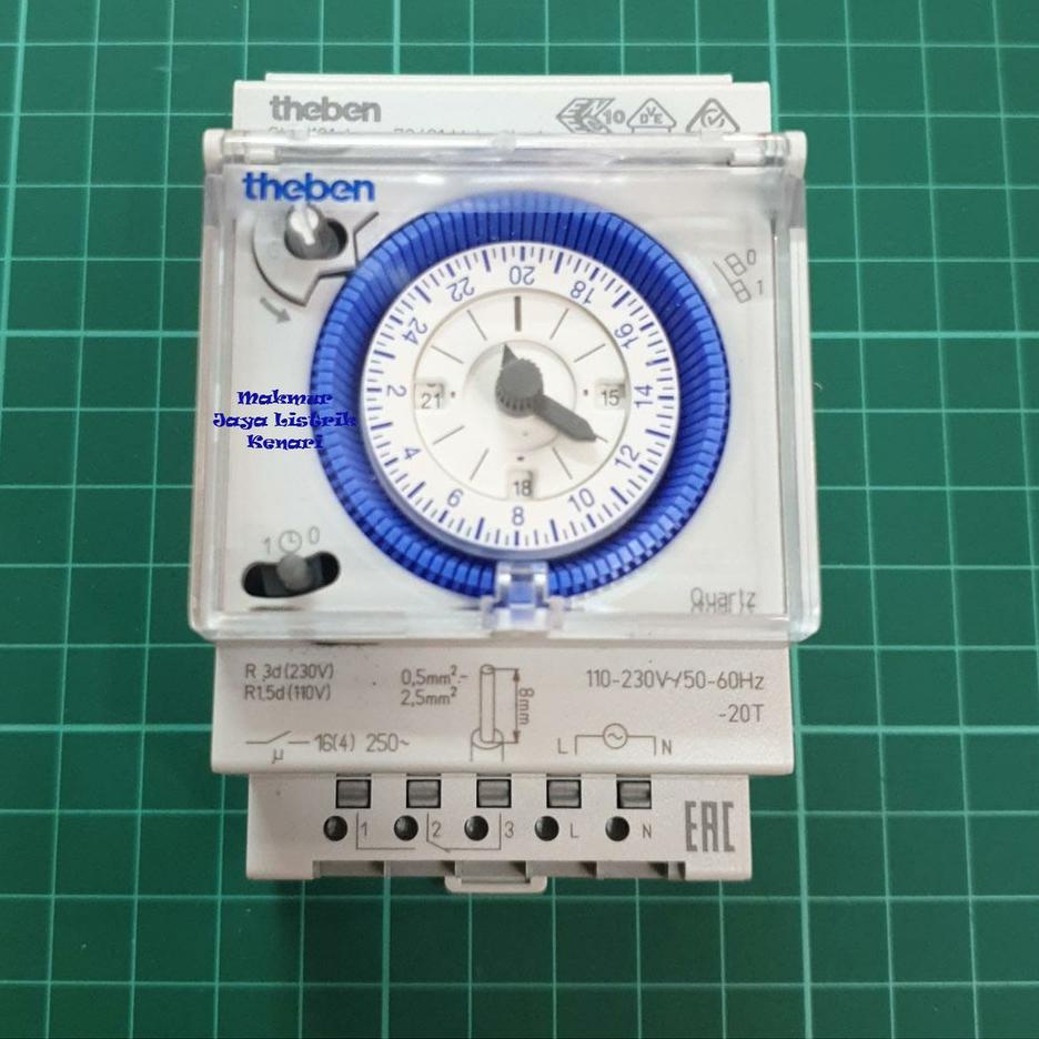 Jual ide3E8q--TIMER SWITCH THEBEN SUL 181 D analog ORIGINAL Germany ...