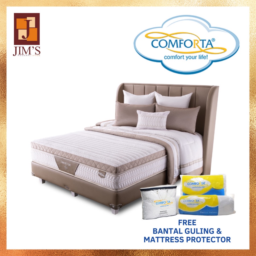 Jual Comforta Spring Bed / Matras / Kasur - Comfort Pedic Full Set ...