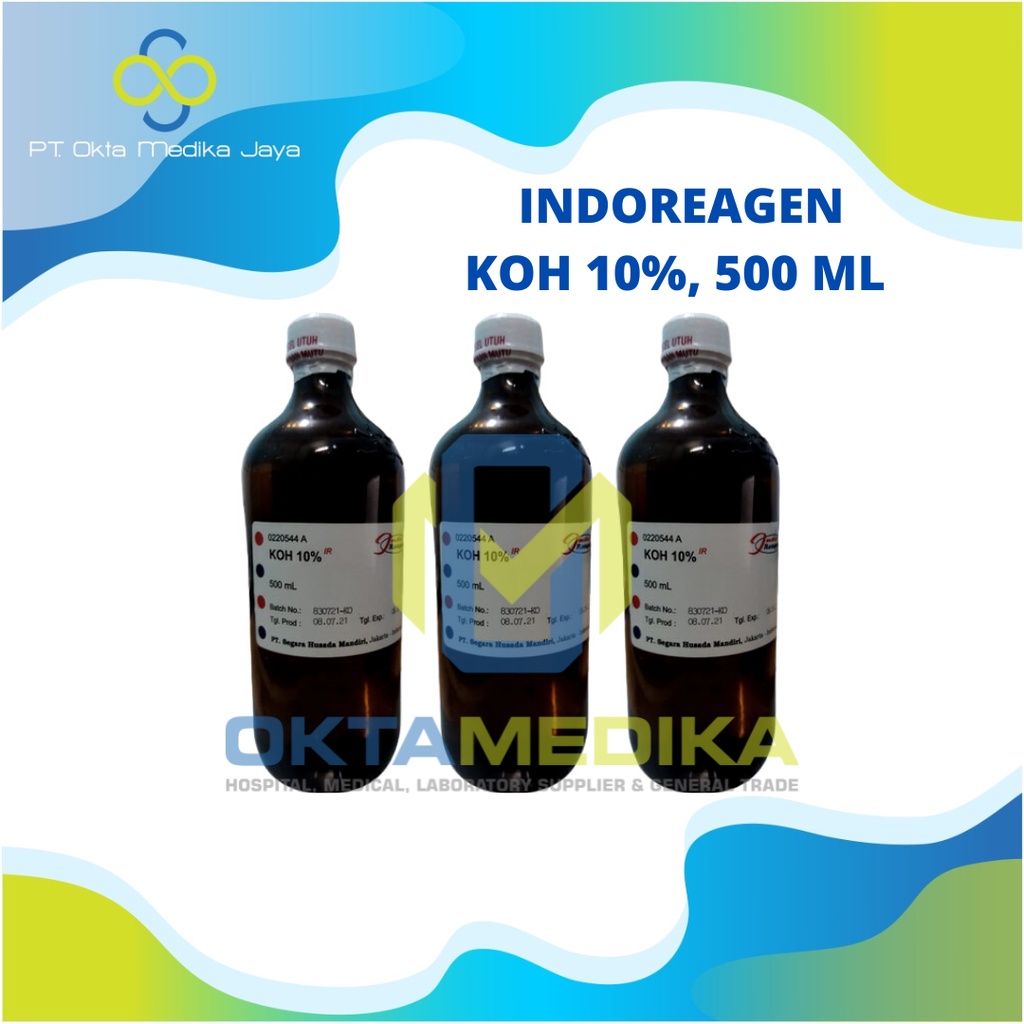 Jual INDOREAGEN, KOH 10%, 500 ML | Shopee Indonesia